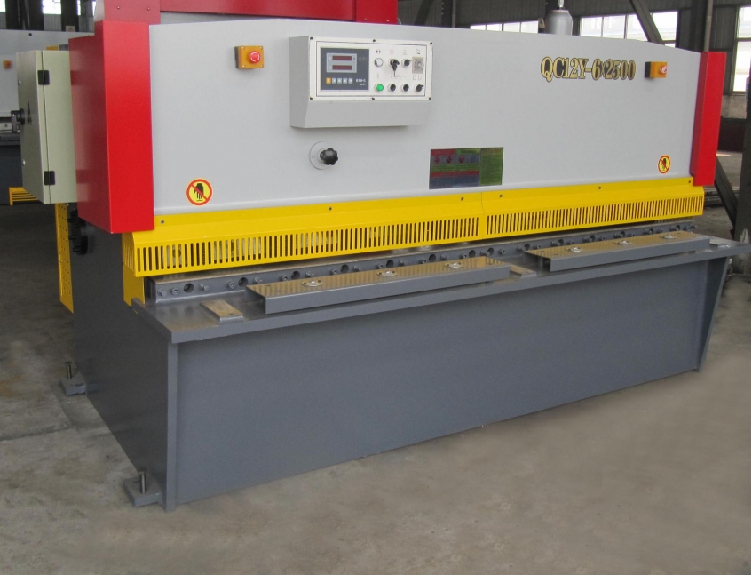QC12Y-6X2500 hydraulic swing beam shearing machine - SINOBENDER ...