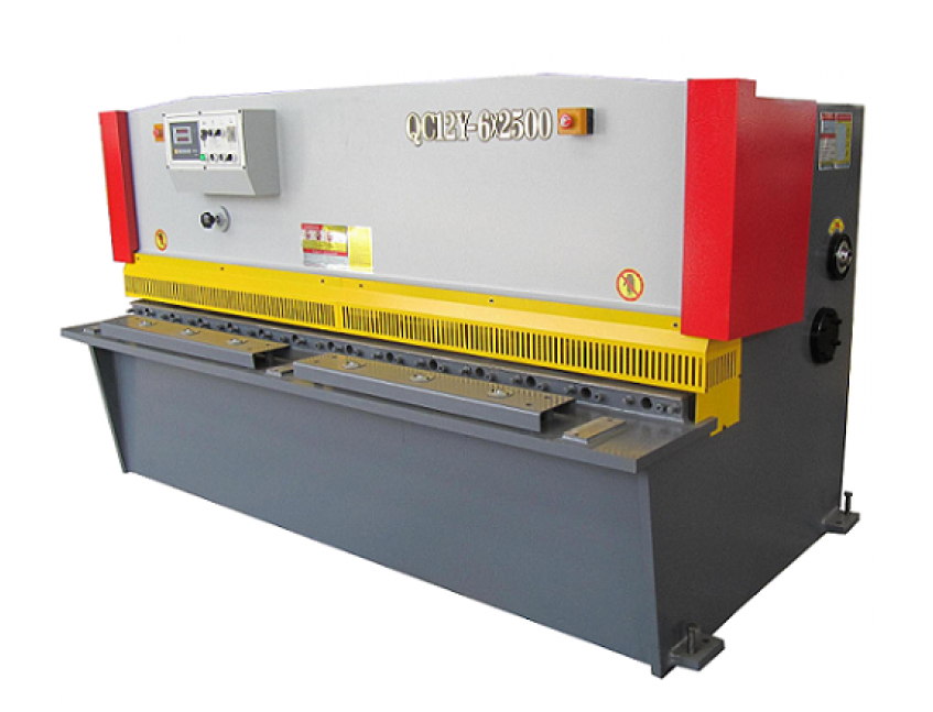 QC12Y-6X2500 hydraulic swing beam shearing machine - SINOBENDER ...